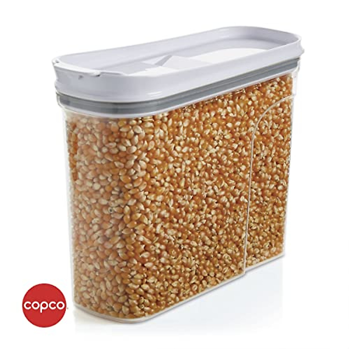 Copco Cereal Storage Container, 2.64-Quart, Clear