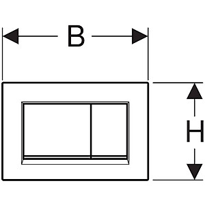 Geberit 115.883.01.1 Toilets and Bidets, Matt White/White
