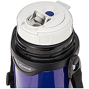 Zojirushi SJ-TG10-AA Stainless Steel Water Bottle, Cup Type, 0.3 gal (1.0 L), Stainless Steel