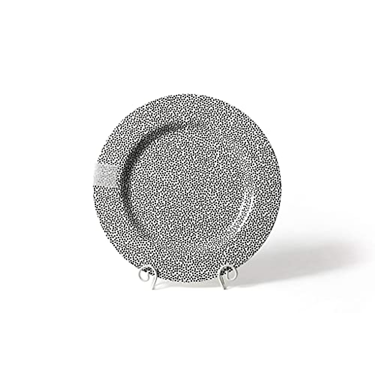 HAPPY EVERYTHING! Black Small Dot Big Entertaining Platter