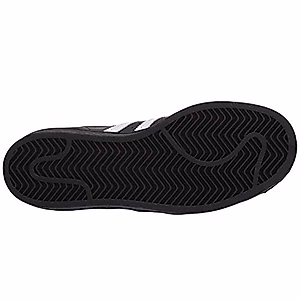 adidas Originals mens Superstar Deprecated Sneaker, Black/Black/Black, 9 US