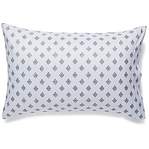 Amazon Basics Ultra-Soft Lightweight Reversible Microfiber Comforter Bed-in-a-Bag, 7-Piece Set, Full/Queen, Gray Medallion