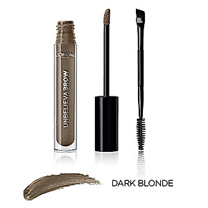 L'Oreal Paris Unbelieva-Brow Longwear Waterproof Tinted Brow Gel, Dark Blonde