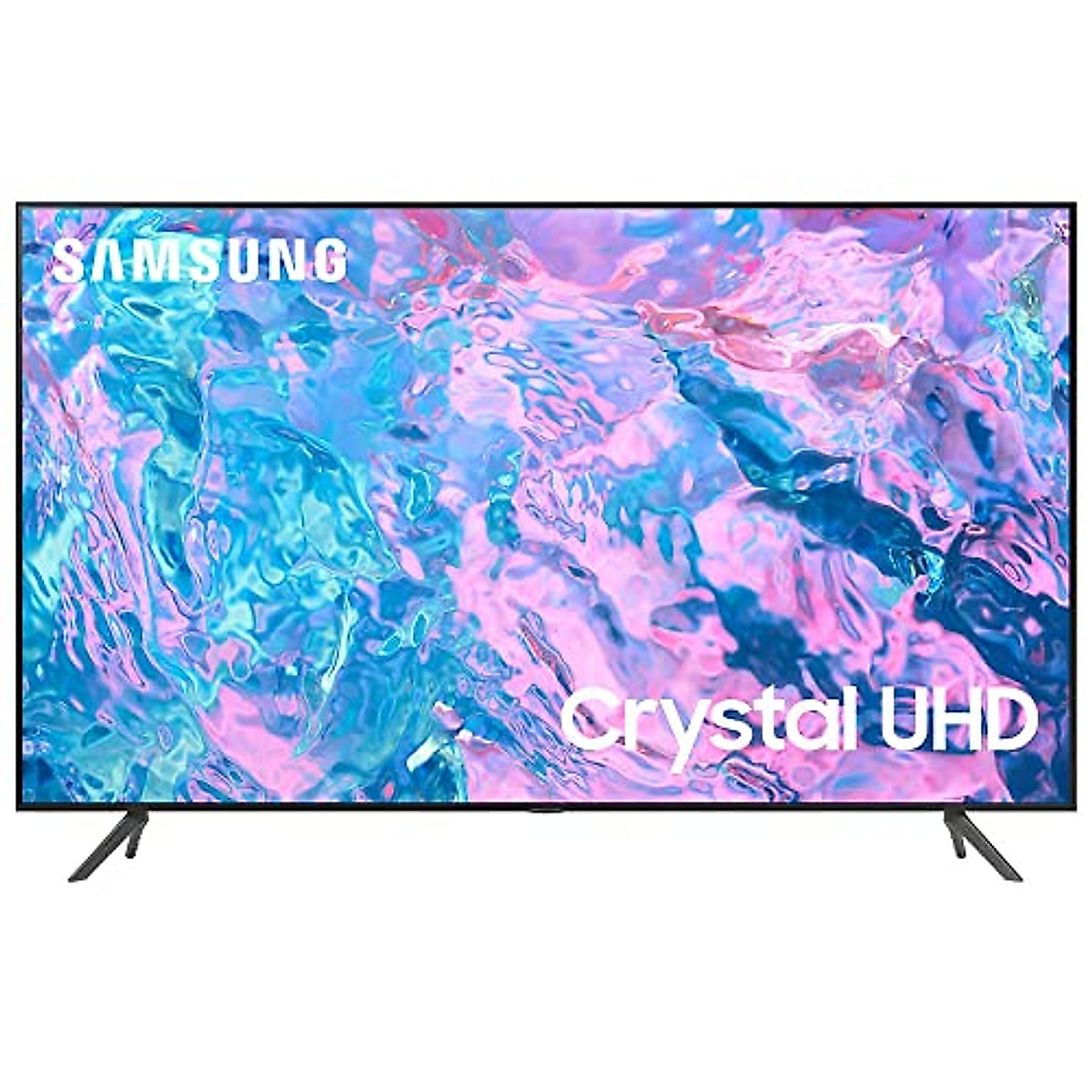 SAMSUNG UN50CU7000FXZA 50 inch Crystal UHD 4K Smart TV 2023 Bundle with 2 YR CPS Enhanced Protection Pack