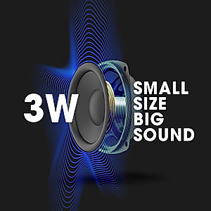 SOAR NCAA Shockbox LED Wireless Bluetooth Speaker, Ohio State Buckeyes