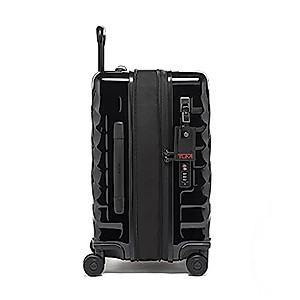 TUMI 19 Degree International Expandable 4-Wheel Carry On - Hard Shell Carry On Luggage - Rolling Carry On Luggage for Plane & International Travel - Black