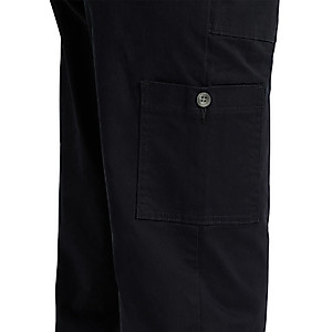 Lee Women's Ultra Lux Comfort with Flex-to-Go Utility Pant, Unionall Black