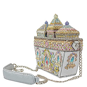 Mary Frances Castles in The Air Crossbody Handbag, Silver