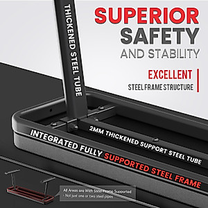 PASYOU Flat Weight Bench Workout Bench Max Load 1450LBS/660KG Strength Training Bench Press for Home Gym (Model:PW100)