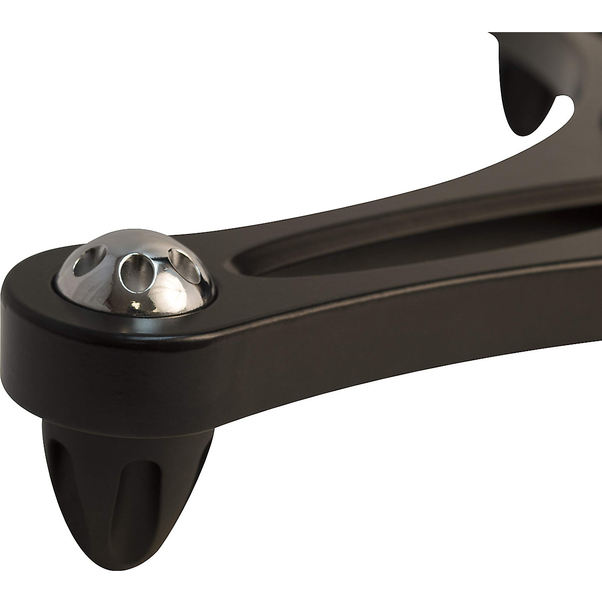 Ultimate Support MS-90/45B MS Series Professional Column Studio Monitor Stand with Non-marring Decoupling Pads - 45"/Black