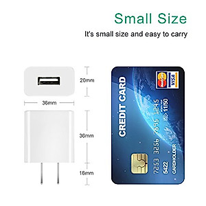 Power Adapter for Outdoor Wyze Cam V3 V2 Pan, USB Camera Charger Replacement Blink, Google Nest Cam, Blink Mini XT2/XT, Stick Up Cam, Spotlight Cam, Arlo Ultra, Pro 3/4, Essential, 5V 2A Plug