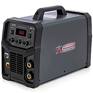 Amico MIG-160, Multi-function 160-Amp MIG/Flux/TIG/Stick Arc DC Inverter Welder, Spool gun weld aluminum SPG15180