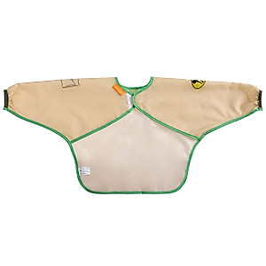 Dreambaby Food & Fun Character Bibs Baby Smocks with Sleeves - Model L561BB - 2 Pack (Doctor & Zookeeper)