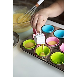 Bakelicious Cupcake Batter Spoon, Pink
