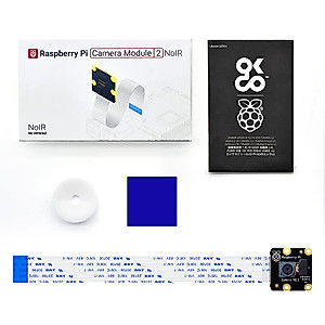 KEYESTUDIO Official Raspberry Pi Camera Module V2 Noir Support Night Vision for Raspberry Pi 4 4b 3b 3b+