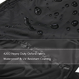 Kids Wooden Outdoor Double Chaise Lounge Cover, Waterproof Pool or Patio Lounge Chair Cover for Kids or Pets Wooden Outdoor Double Chaise Lounge with Cup Holders, 34"L x 37"W x 35"H