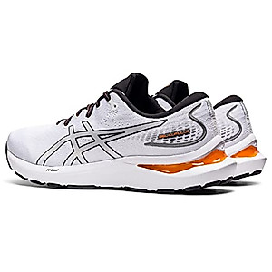 ASICS Men's Gel-Cumulus 24 Shoes, 10.5, White/Piedmont Grey