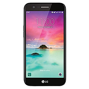 LG K20 AT&T Unlocked 16 GB 4G LTE 5.3 inches 8 MP - Black (Renewed)