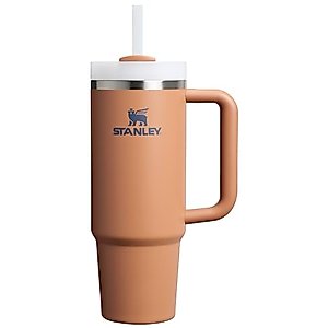 Stanley Quencher H2.0 Tumbler with Handle and Straw 30 oz | Flowstate 3-Position Lid | Cup Holder Compatible for Travel | Insulated Stainless Steel Cup | BPA-Free |Toast