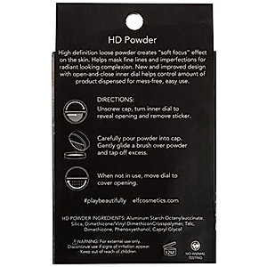 e.l.f. High Definition Loose Face Powder, Corrective Yellow, 0.28 Ounce