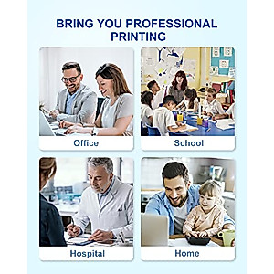 702XL 702 Ink Cartridges Combo Pack Compatible for Epson 702 702XL Ink Cartridges High Yield Compatible with Epson Workforce Pro WF-3720 WF-3730 WF-3733 Printer(1 Black 1 Cyan 1 Magenta 1 Yellow)