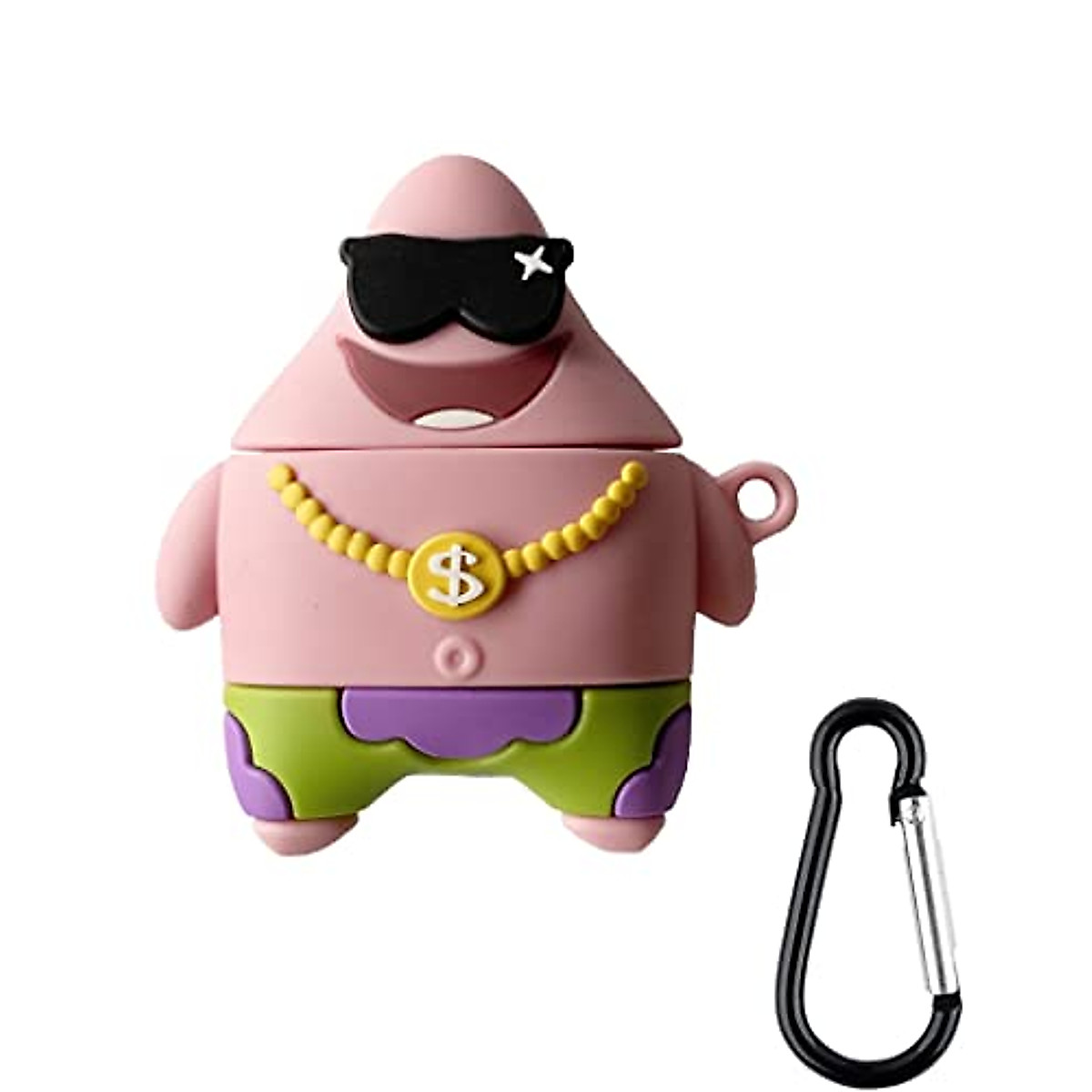 Cute Case Compatible with New Apple AirPods (3rd Generation) Cartoon Anime Cool Kawaii Food Cover Silicone Shell Anti-Fall Cases for New Apple AirPods 2021 for Men Women (Cute Cartoon2)