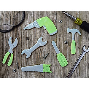 R&M International Construction Tool 6-Piece Cookie Cutter Set, 1-Pack, Metallic