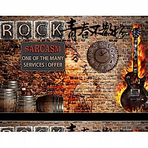 Funny Sarcastic Metal Signs For Garage Office Signs, Man Cave Bar Personalized Signs Home Sign Wall Decor Gifts For Men Sarcasm One of The Many Services I Offer