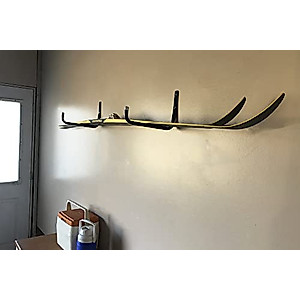 Shepherd Hardware 8091E Heavy Duty Steel 10-Inch Garage Storage Utility Hooks, 4 Pack, Black