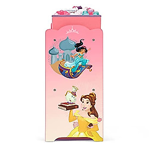 Delta Children Disney Princess Deluxe 9 Bin Design and Store Toy Organizer, Greenguard Gold Certified