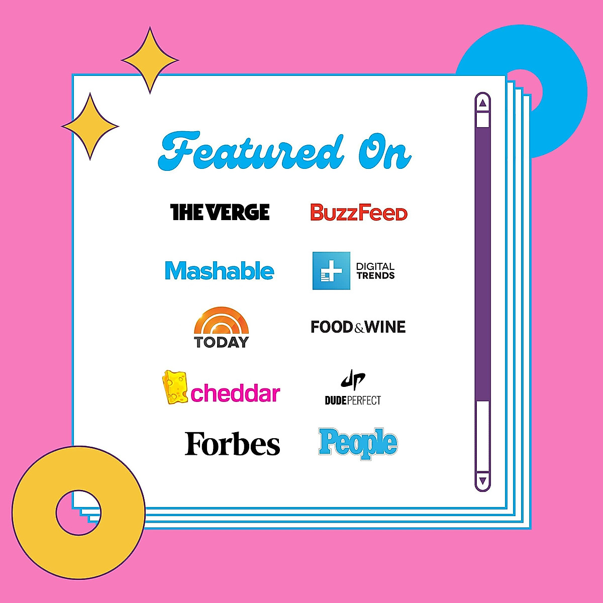 CRUNCHCUP Bundle & Save 15% on Two Portable Cereal Tumblers - No Spoon, No Bowl, It's Cereal on the Go [Blue & White]