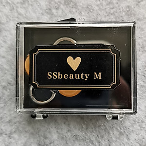 1 Pair of Anime Cartoon Vegetto Potara Ball Black Son Goku Zamasu Cos Stainless Steel Earrings Ear Clip Cuff (Pair pierced yellow)