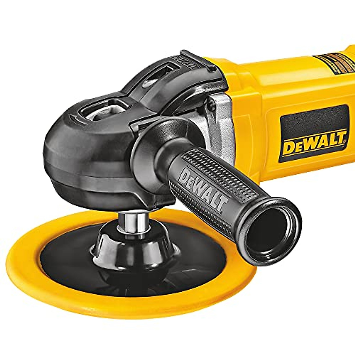 DEWALT Buffer/Polisher, Variable Speed, Soft Start, 7-Inch/9-Inch (DWP849X) , Yellow