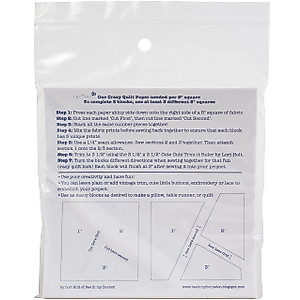 RILEY BLAKE DESIGNS 5"X5" Stacker Riley Blake Crazy Quilt Paper 42/Pkg