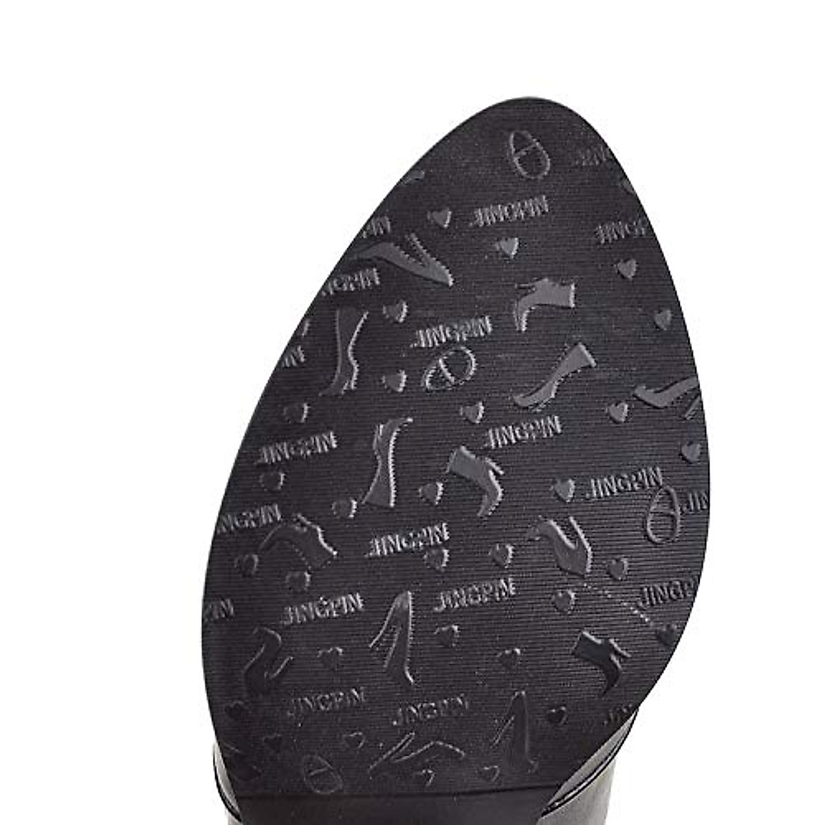 Knee High Boots for Women,Jchen Lady PU Leather Knee High Fall Winter Casual Boots Chunky Heels Zipper Roma Boots Shoes