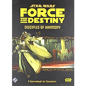 Fantasy Flight Games Star Wars Force and Destiny Game Disciples of Harmony EXPANSION | Roleplaying Game | Strategy Game For Adults and Kids | Ages 10+ | 2-8 Players | Average Playtime 1 Hour