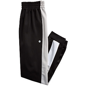 RBX Boys' Jogger Set - 3 Piece Tricot Sweatshirt, Sweatpants, and T-Shirt Tracksuit (8-12), Size 8, Black Red Space Dye