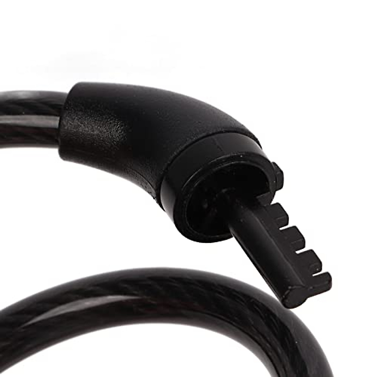 Bike Cable Lock, Manganese Steel Scratch Proof Drill Resistant Anti Theft Chain Lock Combination Not Changeable Password for Scooters