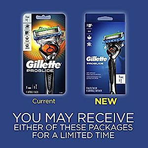 Gillette ProGlide Men's Razor Handle + 1 Blade Refill