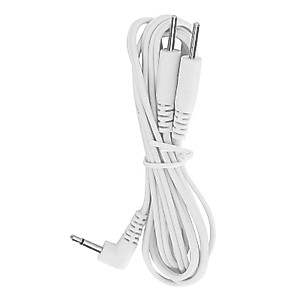 Sonew 10pcs / Bag DC 2.5mm 1.2m 2?in?1 Pin Type Electrode Lead Wires Cable, Compatible Lead Wires for TENS Unit Physiotherapy Machine