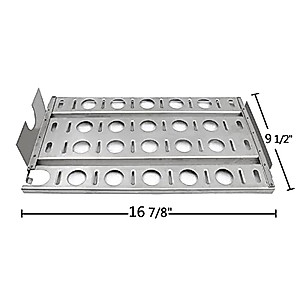 Hongso Gas Grill Heat Plates and Ceramic Briquettes Grill Bricks for Lynx L27, L30, L30PSP, L36, L42, L54, L5430, L54PS, LBQ27, LBQ36 Models