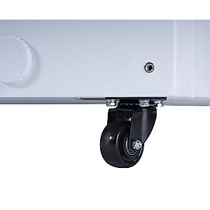 KoolMore KM-ISCF-58MD 58-inch Manual Defrost Island Chest Freezer with 14 cu. ft. in White, ETL Listed