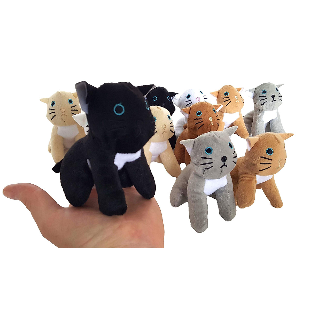 Plush Cats, Cute Plush Kittens - Party Packs! (Cute Cats)