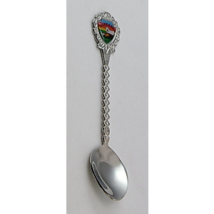 Nebraska State Souvenir Collectible Twist Spoon 5" lpco