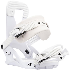 K2 Bedford White Small Snowboard Bindings Women's 2022