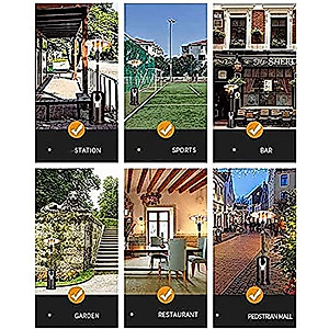 YAOJIA Outdoor Heaters Outdoor Patio Heater, Freestanding Indoor Heater, Quiet Operation, 13KW Propane Gas Heater for Commercial/Home, Garage,Garden