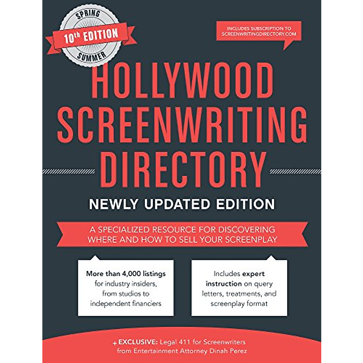 Hollywood Screenwriting Directory Spring/Summer: A Specialized Resource for Discovering Where & How to Sell Your Screenplay