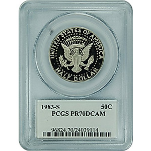 1983 S Commemorative Half Dollar PR70 PCGS