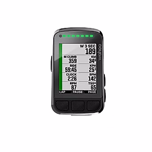 Wahoo ELEMNT Bolt V2 GPS Cycling/Bike Computer, Black