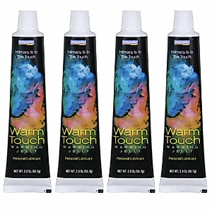 4 Pk Personal Lubricant Water Soluble 2oz Warming Hot Intimate Lube for Couples